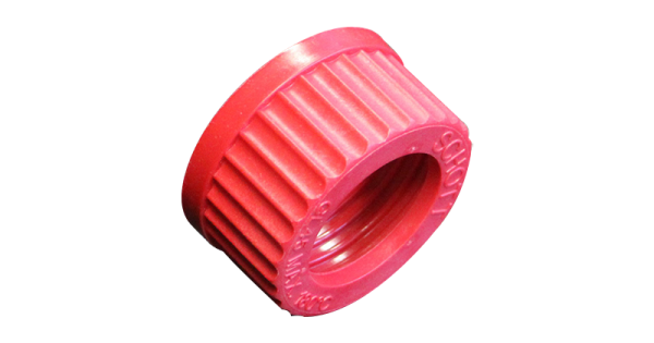 Screw cap GL45 with hole